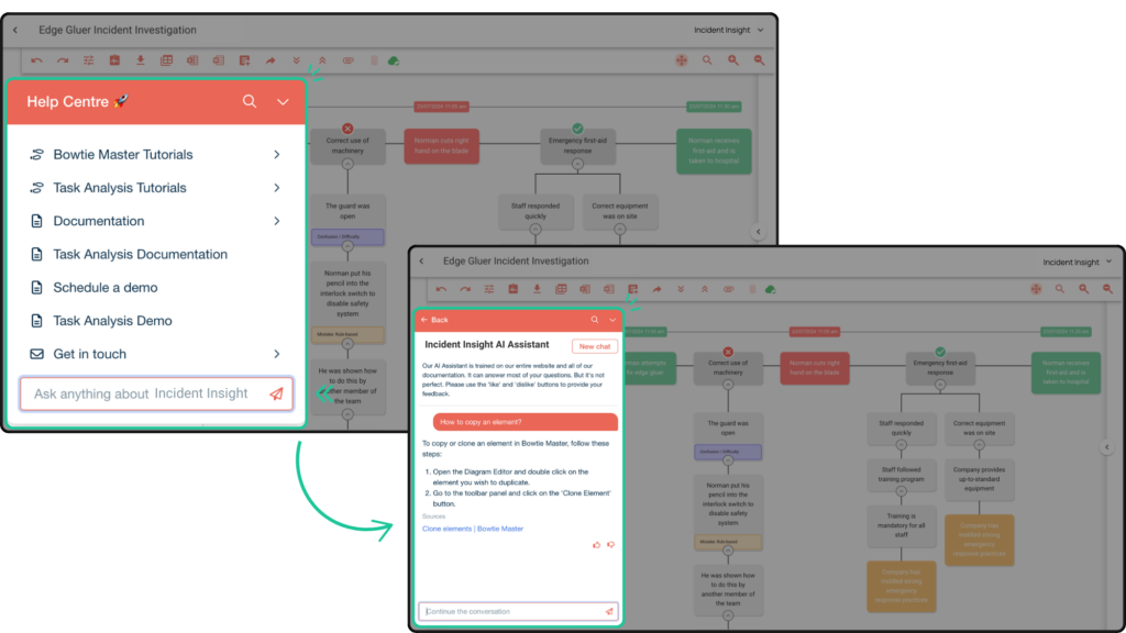 Use the AI Assistant – Incident Investigation Software (Free Trial ...