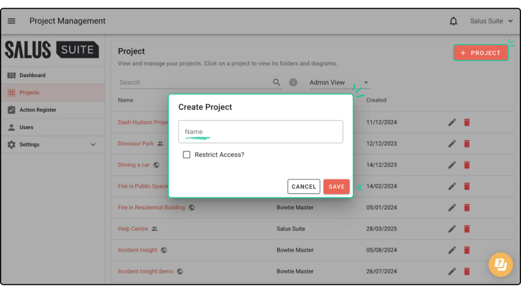 Build your first project | Incident Insight