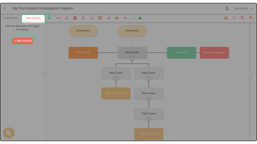 Add and edit metadata | Incident Insight